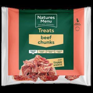 Nature's Menu Raw Beef Chunks 1kg Raw Dog Food
